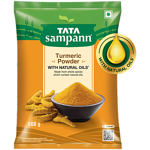 Buy Tata Sampann Powder - Turmeric 500 gm Online at Best Price. of Rs ...