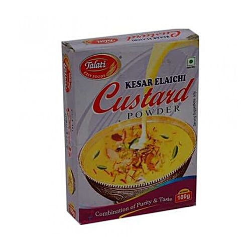 Buy Talati Custard Powder - Kesar Elaichi Online at Best Price of Rs 45 ...