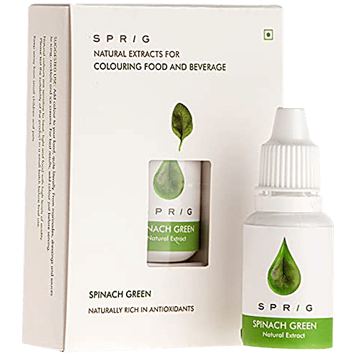 Buy Sprig Colour Extract Spinach Green 15 Ml Online At Best Price of Rs ...