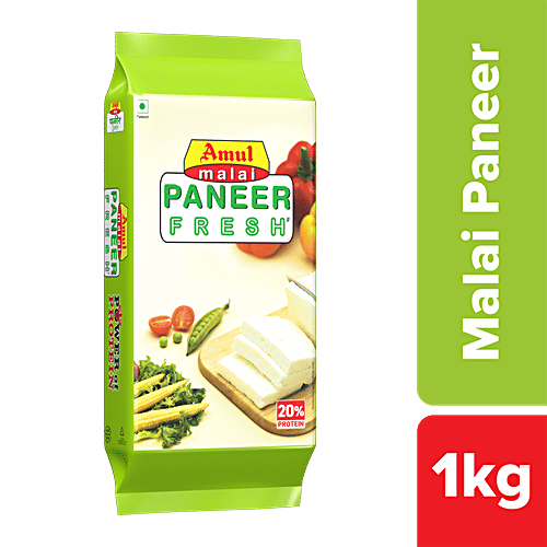 Buy Amul Fresh Paneer 1 Kg Online At Best Price of Rs 415 - bigbasket