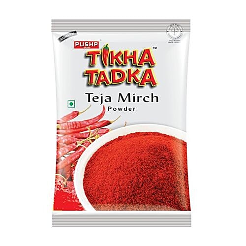 Buy Pushp Teja Mirch Powder - Tikha Tadka Online at Best Price of Rs 57 ...
