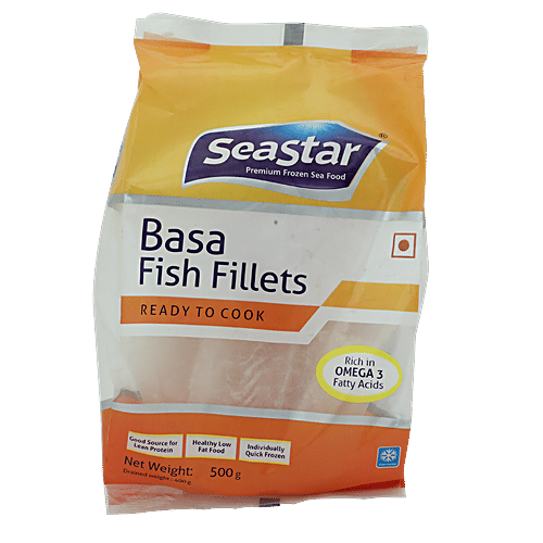 Buy Seastar Basa Fish Fillet Chunks 500 Gm Online At Best Price of Rs ...