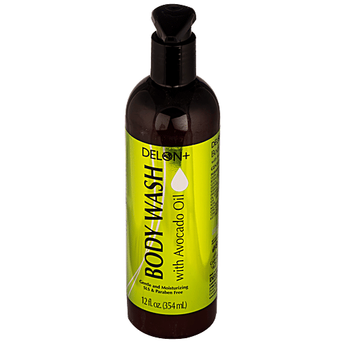 Buy Delon Body Wash With Avocado Oil 354 Ml Online At Best Price of Rs ...