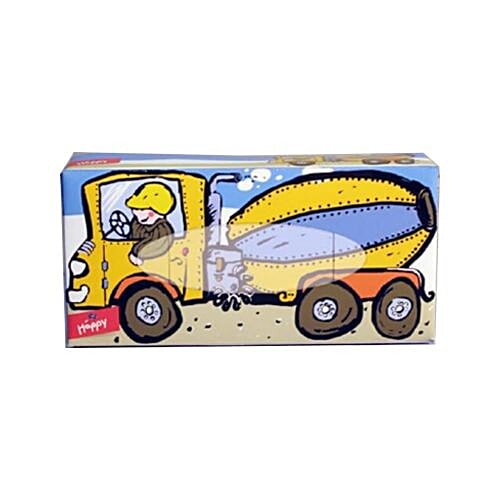Buy Bella Happy Universal Tissues For Children Cement Mixer 100 Pcs ...