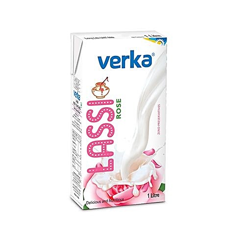 Buy Verka Lassi - Rose Online at Best Price of Rs 75 - bigbasket