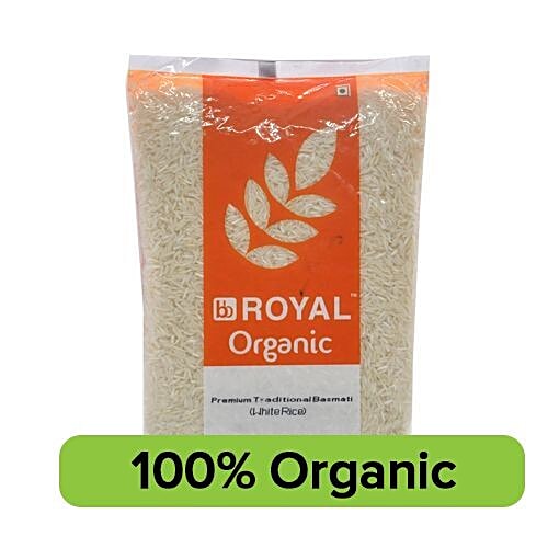 Buy bb Royal Organic - Taditional Basmati Rice Premium Grade, White ...