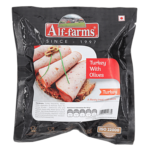 Buy Alf-Farms Turkey - Ham With Olives Online at Best Price of Rs 300 ...