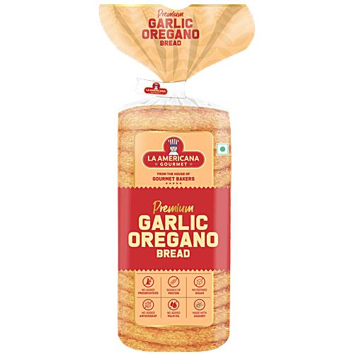 Buy LA Americana Premium Garlic Oregano Bread Online at Best Price of ...