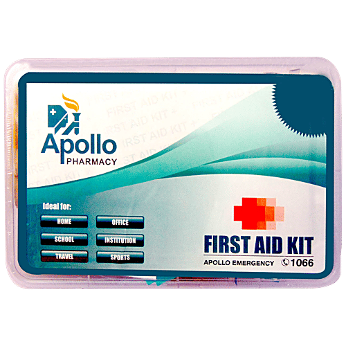 Buy Apollo Pharmacy First Aid Kit 1 Pc Online At Best Price of Rs null ...