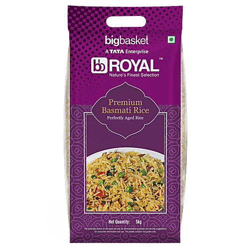 Buy Bb Royal Basmati Rice Premium 5 Kg Online At Best Price of Rs 532 ...