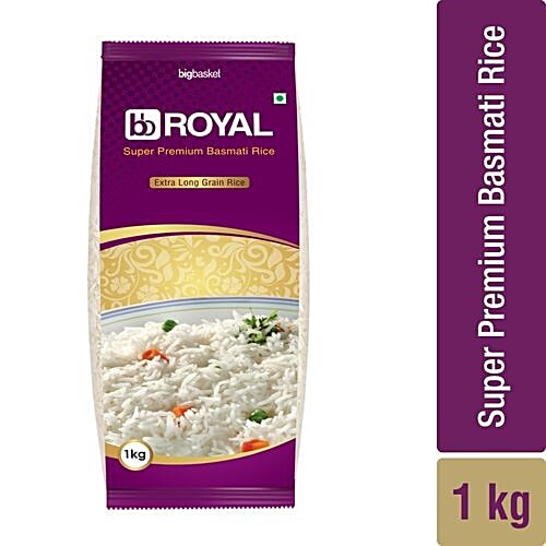 Buy Bb Royal Basmati Rice - Super Premium 1 Kg Online At Best Price of ...