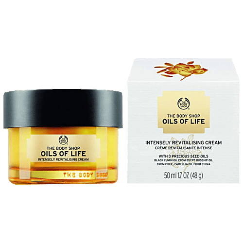 Buy The Body Shop Cream Oils Of Life Intensely Revitalizing 50 Ml ...