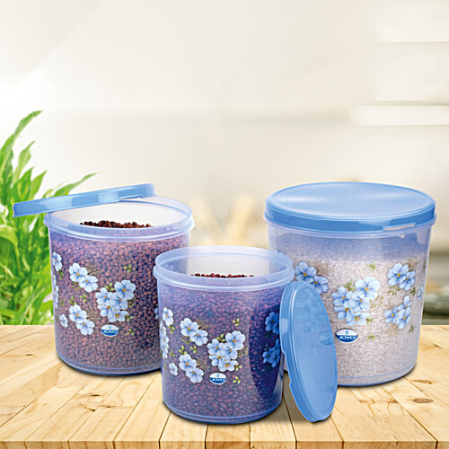 Buy Joyo Storewell Storage Container - Assorted Colour 3 pcs Online at ...