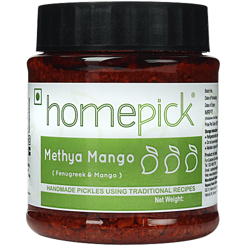 Buy Homepick Pickle - Methya Mango With Fenugreek Online at Best Price ...
