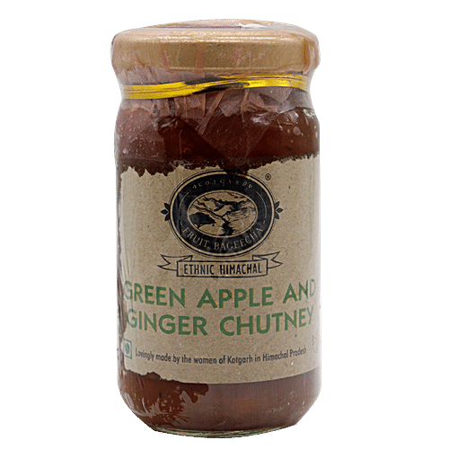 Buy Fruit Bageecha Chutney Green Apple Ginger 225 Gm Online At Best ...