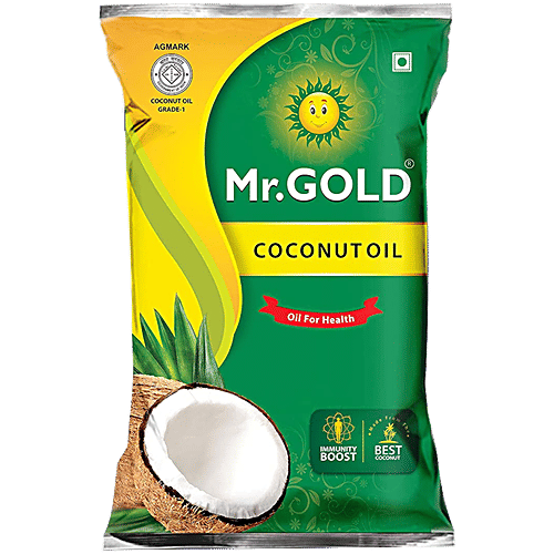 Buy Mr. Gold Coconut Oil 1 ltr Online at Best Price. of Rs 314 - bigbasket