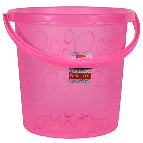 Buy Cello Bucket - Designer, Pink Online at Best Price of Rs 242 ...