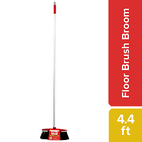 Buy Liao Floor Broom With Stick Dust Cleaning Plastic 1 Pc Online At ...