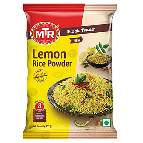 Buy Mtr Powder Lemon Rice 25 Gm Online At Best Price of Rs 15 - bigbasket