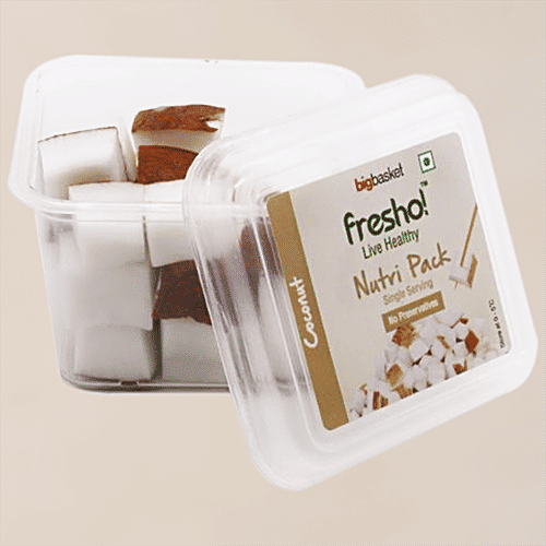 Buy Fresho Coconut Chunks Single Serve 80 Gm Online At Best Price of Rs ...