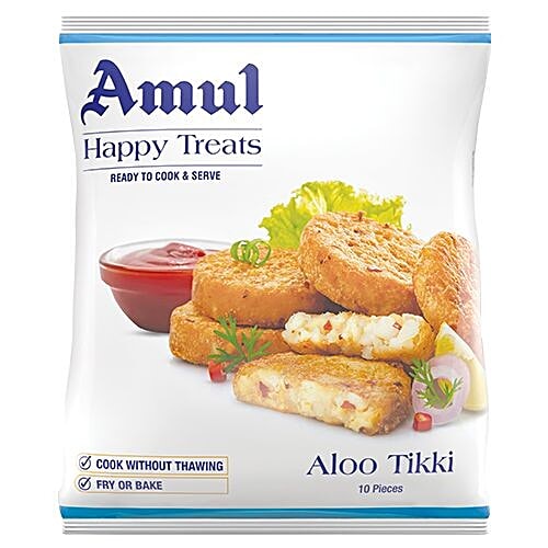 Buy Amul Happy Treats Aloo Tikki 400 Gm Online At Best Price of Rs 89 ...