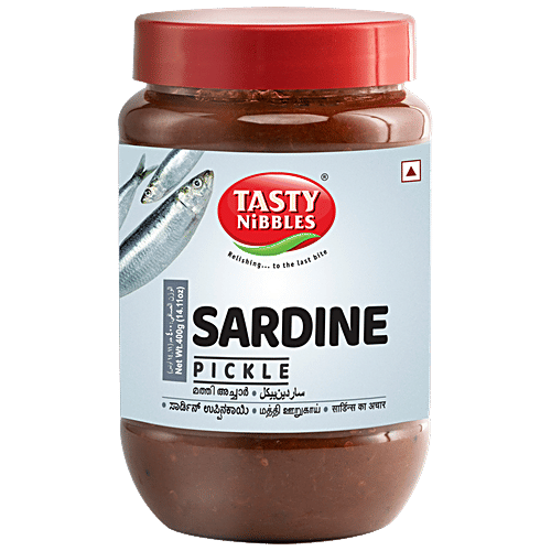 Buy Tasty Nibbles Pickle Sardine 400 Gm Online At Best Price of Rs 245 ...