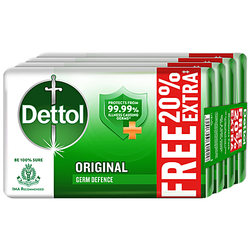Buy Dettol Soap Original 125 Gm Online At Best Price of Rs 250 - bigbasket