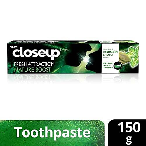 Buy Closeup Toothpaste - Fresh Attraction Nature Boost Gel 150 gm ...