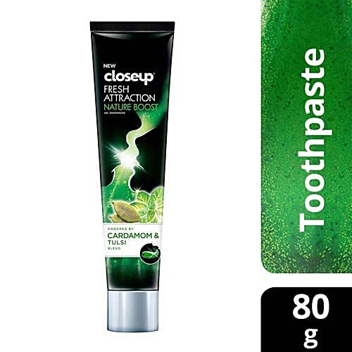 Buy Closeup Toothpaste Fresh Attraction Nature Boost Gel 80 Gm Online ...