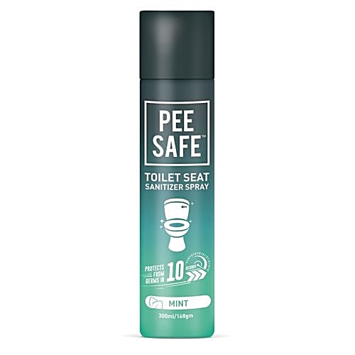 Buy Pee Safe Sanitizer Spray Toilet Seat Mint 300 Ml Online At Best ...