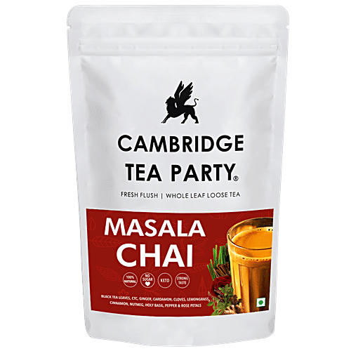 Buy Cambridge Tea Party Tea - 8 Spices Masala Chai, Natural Care Tea ...