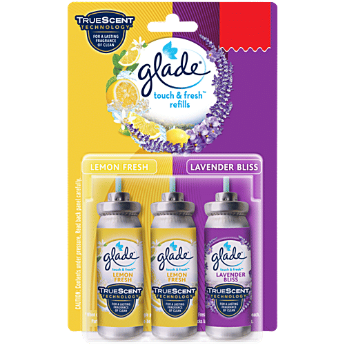 Buy Glade Touch & Fresh Triple Refill Pack - Wild Lavender & Fresh ...