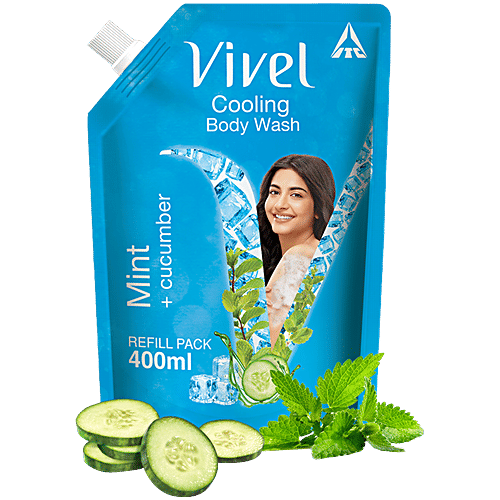 Buy Vivel Mint & Cucumber Body Wash Online at Best Price of Rs 89.1 ...