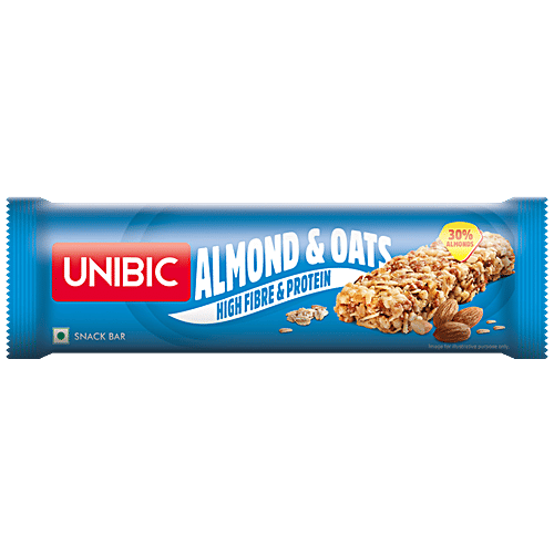 Buy Unibic Snack Bar Almond Oats 30 Gm Online At Best Price of Rs 35.79 ...