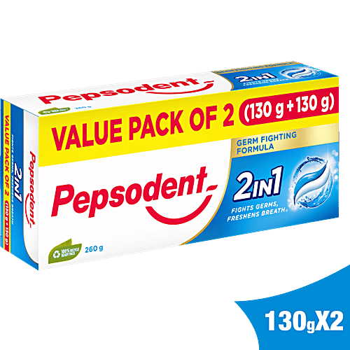 Buy Pepsodent Toothpaste - Cavity Protection, 2-In-1 Online at Best ...