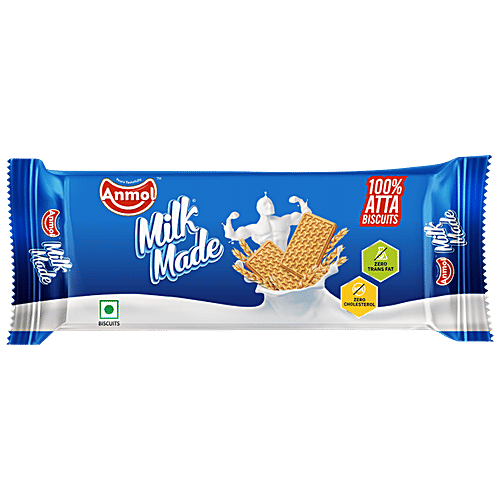 Buy Anmol Milk Made Biscuits - Healthy & Delicious, Tea Time Snack ...