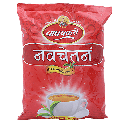 Buy Wagh Bakri Navchetan Leaf Tea Online at Best Price of Rs 110 ...