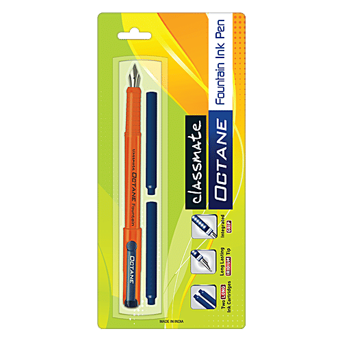 Buy Classmate Fountain Pen Octane Blue 1 Pc Online At Best Price of Rs ...