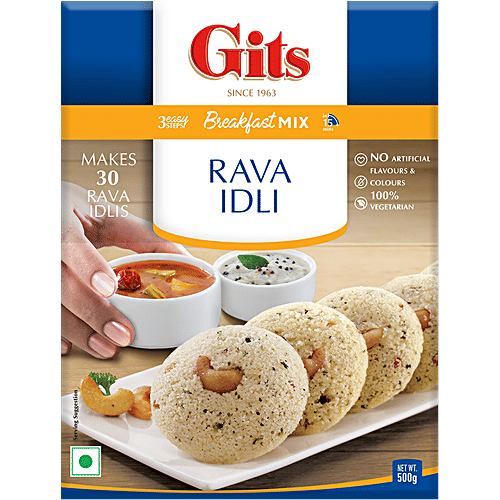 Buy Gits Ready Mix Rava Idli 500 Gm Online At Best Price of Rs 129.79 ...
