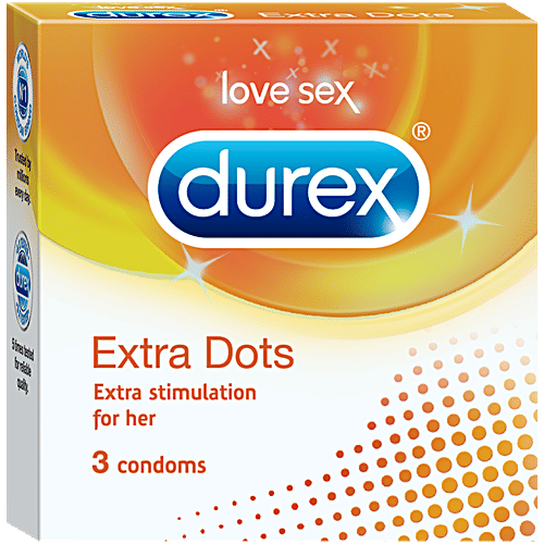 Buy Durex Extra Dots Condom Online at Best Price of Rs 104.76 - bigbasket