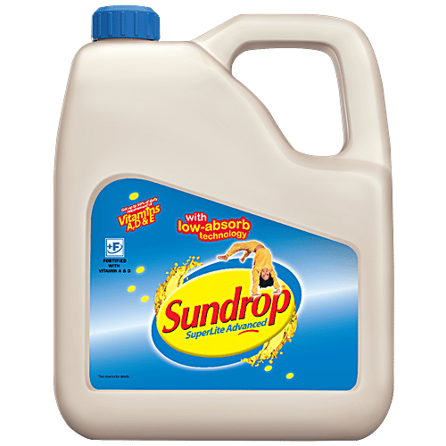 Buy Sundrop Superlite Advanced Oil Sunflower 3 L Online At Best Price ...