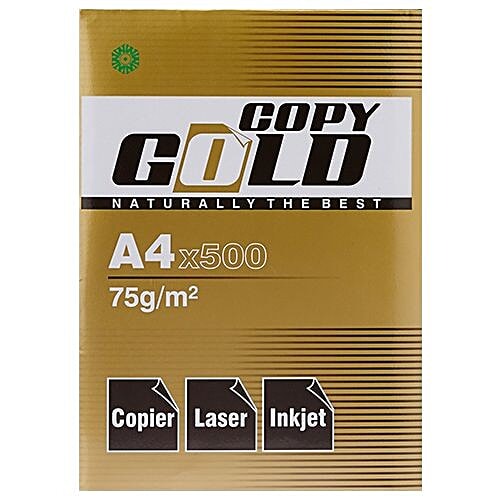 Buy Copy Gold A4 Size Copier/Printing Paper - 75 GSM, 1 Ream Online at ...