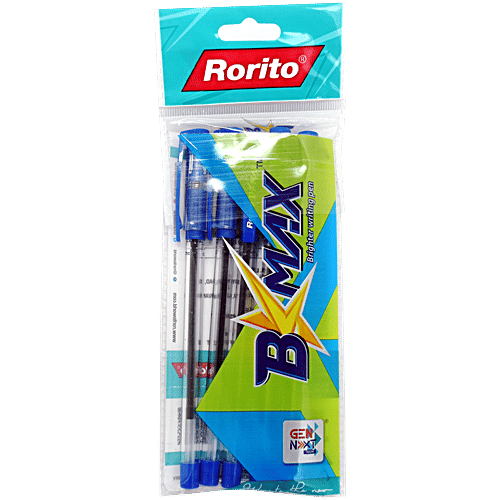 Buy Rorito Ball Pen Bmax Blue 5 Pcs Online At Best Price of Rs 19 ...