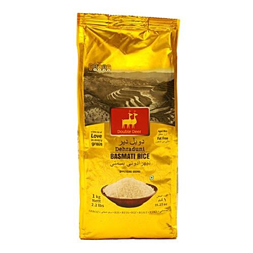 Buy Double deer Dehraduni Basmati Rice Online at Best Price of Rs 273 ...