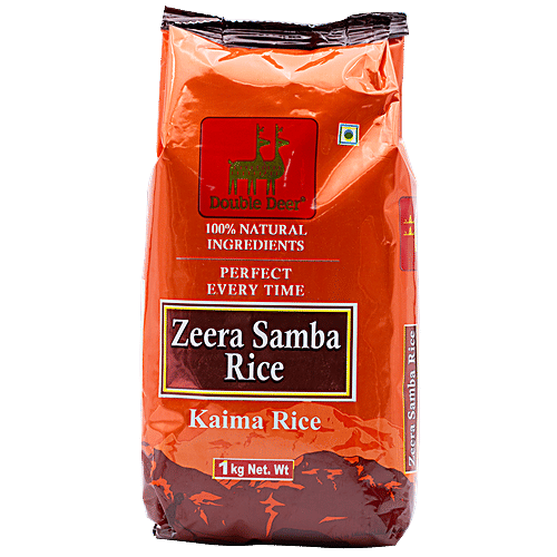 Buy Double deer Kaima Rice/Zeera Samba Rice Online at Best Price of Rs ...