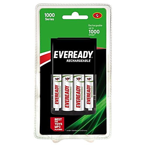Buy Eveready Battery Recharge Bp 2 Aa And 2 Aaa Combo 1000 Series 1 Pc ...