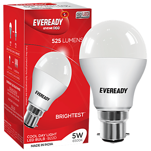 Buy Eveready Led Bulb 5W 1 Pc Online At Best Price of Rs 59 - bigbasket