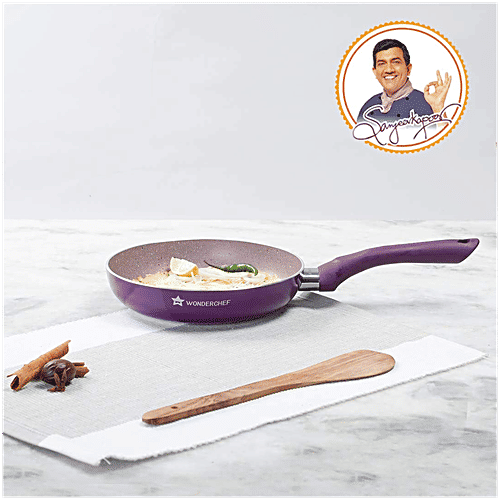 Buy Wonderchef Non-Stick Aluminium Fry Pan - Induction Base, 20 cm, 3 ...