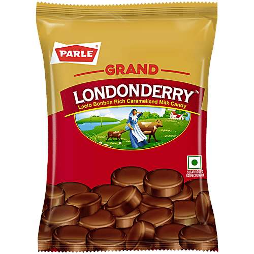 Buy Parle Grand Londonderry Lacto Bonbon Rich Caramelised Milk Candy ...