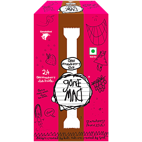 Buy Gone mad Choco Strawberry Sticks Online at Best Price of Rs 106.95 ...